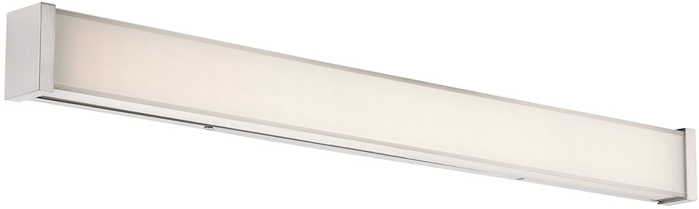 dweLED by WAC WS-7334-BN Svelte Contemporary Brushed Nickel LED 34.5" Bath Light Fixture - DWE ...