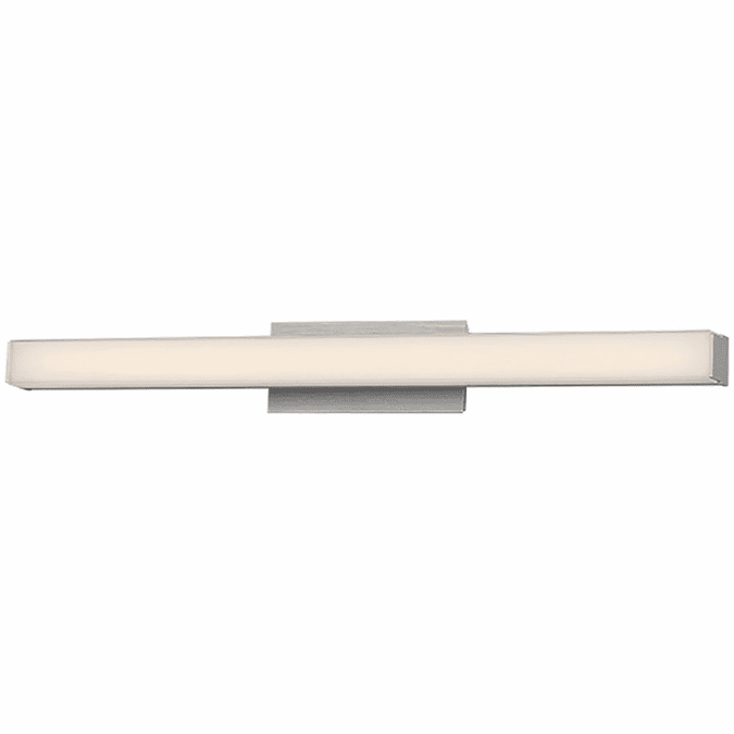 dweLED by WAC WS-77624-AL Brink Contemporary Brushed Aluminum LED 24" Lighting For Bathroom ...