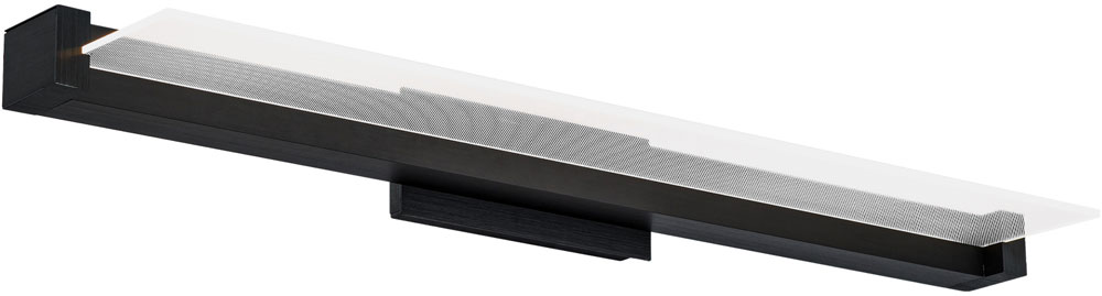 dweLED by WAC WS-93120-BK Spectre Modern Black LED 20" Vanity Light ...