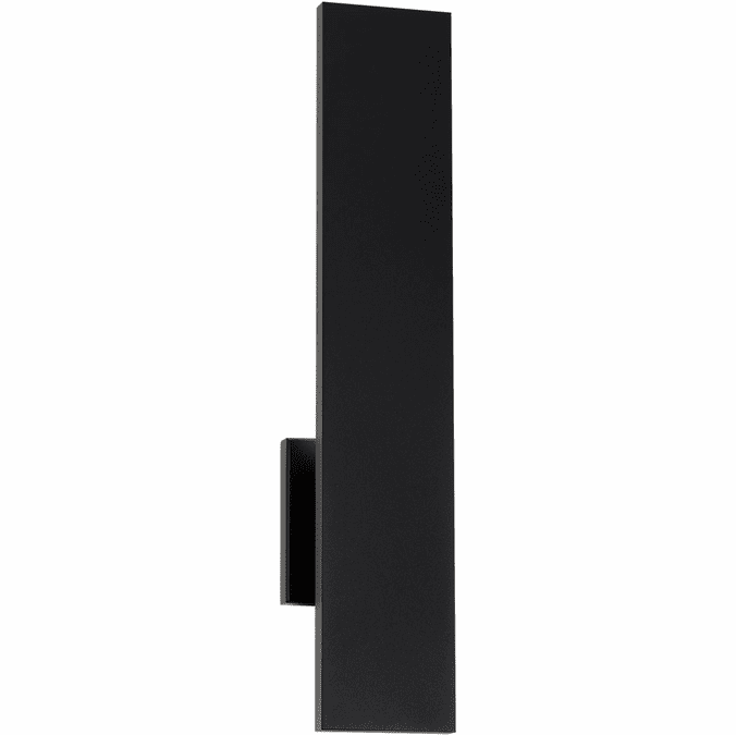 dweLED by WAC WS-W29124-BK Stag Modern Black LED Outdoor Wall Light Sconce - DWE-WS-W29124-BK_