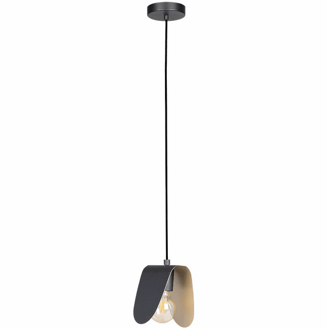 EGLO 205683A Serenara Modern Black Horseshoe Mini Pendant Light Fixture ...