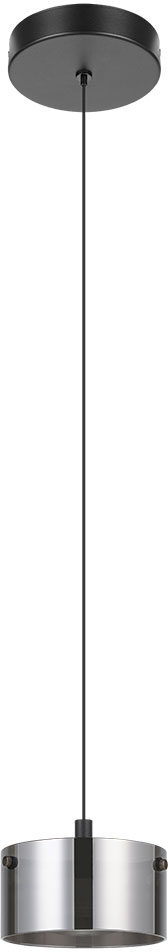 EGLO 206011A Copillos Contemporary Black LED Cylinder Mini Drop ...