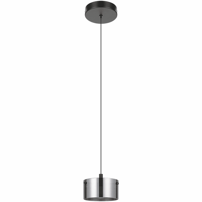 EGLO 206011A Copillos Contemporary Black LED Cylinder Mini Drop ...