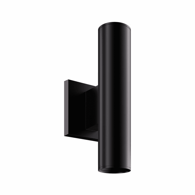 Elco E25ABCT5 Koto Sylo Modern Black LED 2" Wall Light Fixture - CUSTOM ...