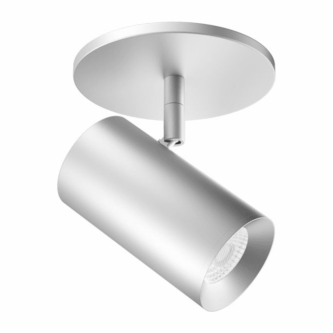 Elco E25MS Koto Sylo Contemporary Silver LED 2 Inch Monopoint Track ...