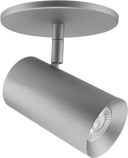 Elco E25MSCT5 2" Koto Sylo Modern Silver LED Indoor Spot Lighting ...