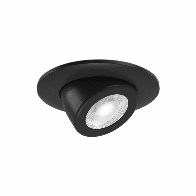 Elco E2L97FB Teak System Modern Black LED Recessed Downlight 2 Inch ...