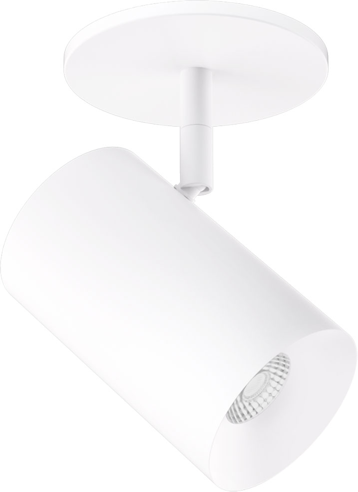 Elco E36MW Koto Sylo Contemporary White LED 3 Inch Monopoint Track ...