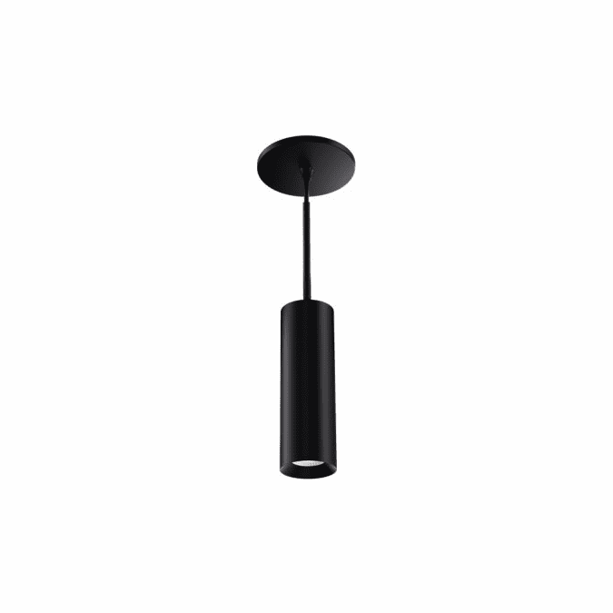 Elco E36PB Koto Sylo Modern Black LED 3 Inch Pendant Lighting - ELC-E36PB