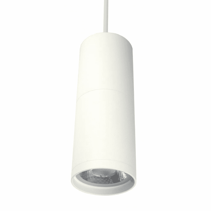 Elco EDL81W Contemporary White LED Mini Hanging Lamp - ELC-EDL81W_