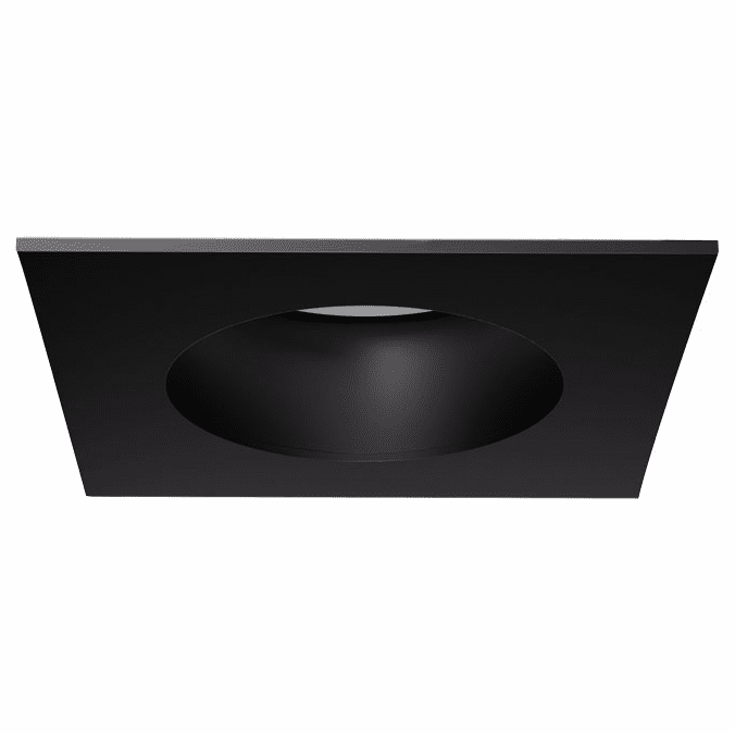 Elco EKCL2529BB Pex Modern Black 2 Inch Canless Square Adjustable ...
