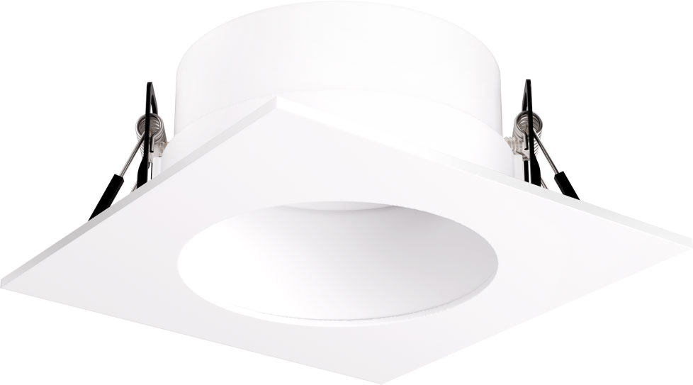 Elco EKCL2529W Pex Contemporary White 2 Inch Canless Square Adjustable ...