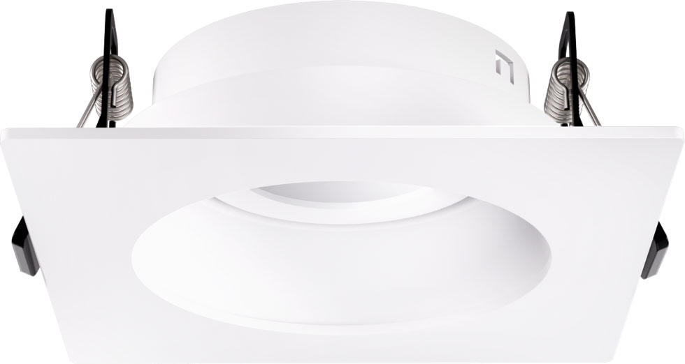 Elco EKCL3329W Pex Modern White 3 Inch Canless Square Adjustable Gimbal ...