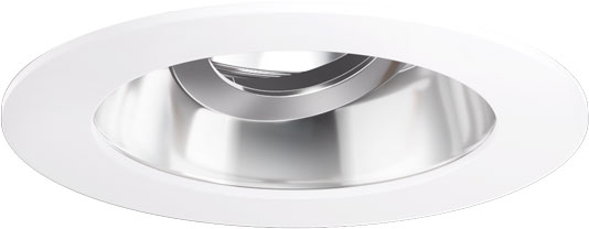 Elco EKCL3629C Pex Modern Chrome w/ White Trim 3 Inch Canless Round ...