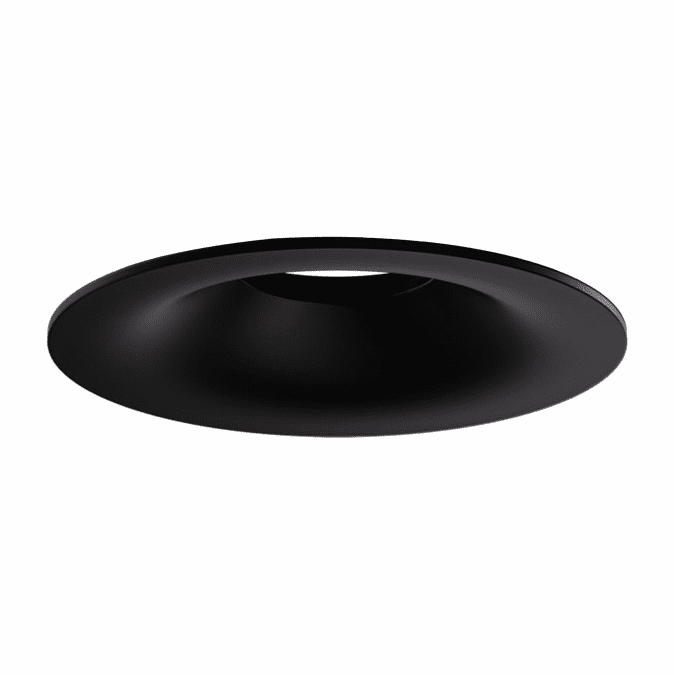 Elco EKCL3672B Pex Modern Black 3 Inch Canless Round Curved Reflector ...