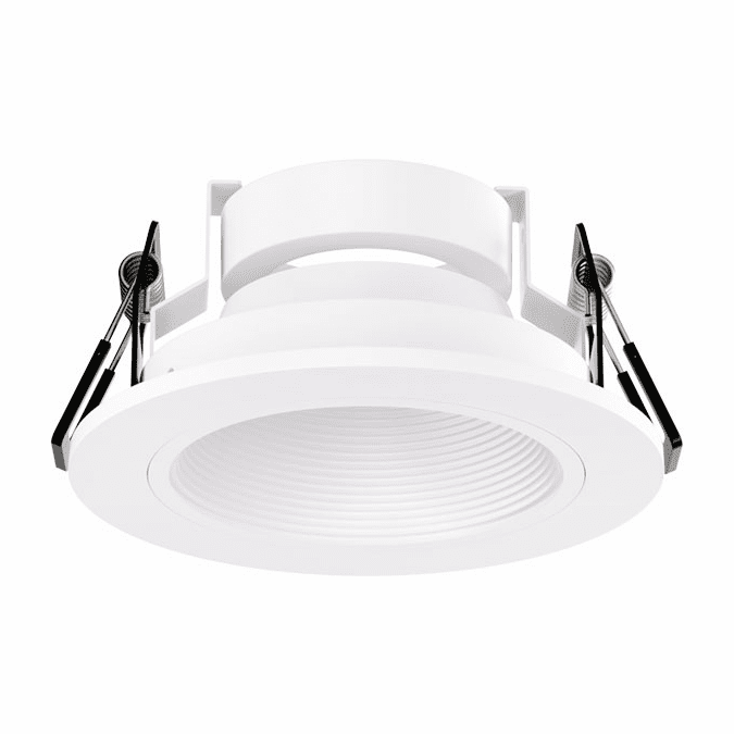 Elco EKCL3693W Pex Modern White 3 Inch Canless Round Adjustable Baffle ...