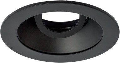 Elco EKCL4111BB Pex Modern Black 4" Round Adjustable Reflector Ceiling ...