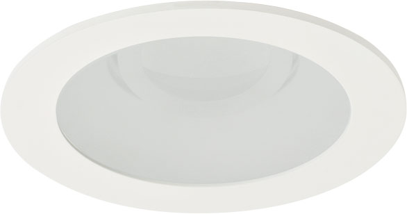 Elco EKCL4112H Pex Contemporary Haze with White Trim 4" Round ...