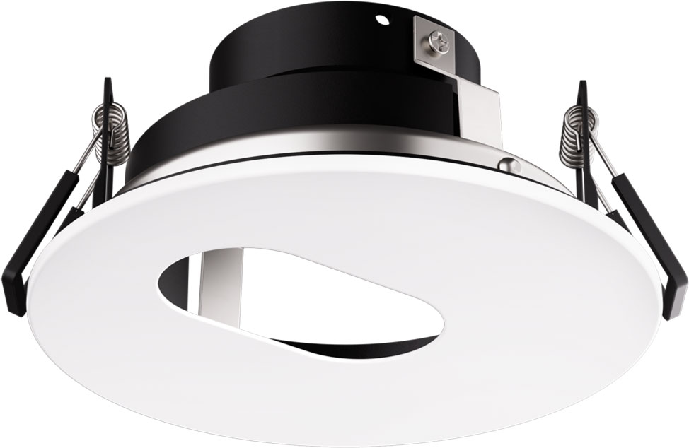 Elco EKCL4130W Pex Modern White 4 Inch Canless Slot Aperture Recessed ...