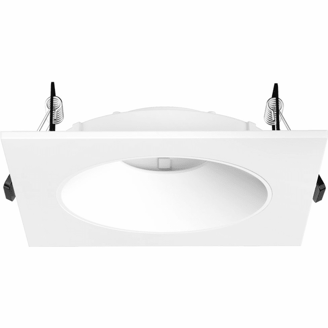 Elco EKCL4216W Pex Contemporary White 4 Inch Canless Square Shallow ...