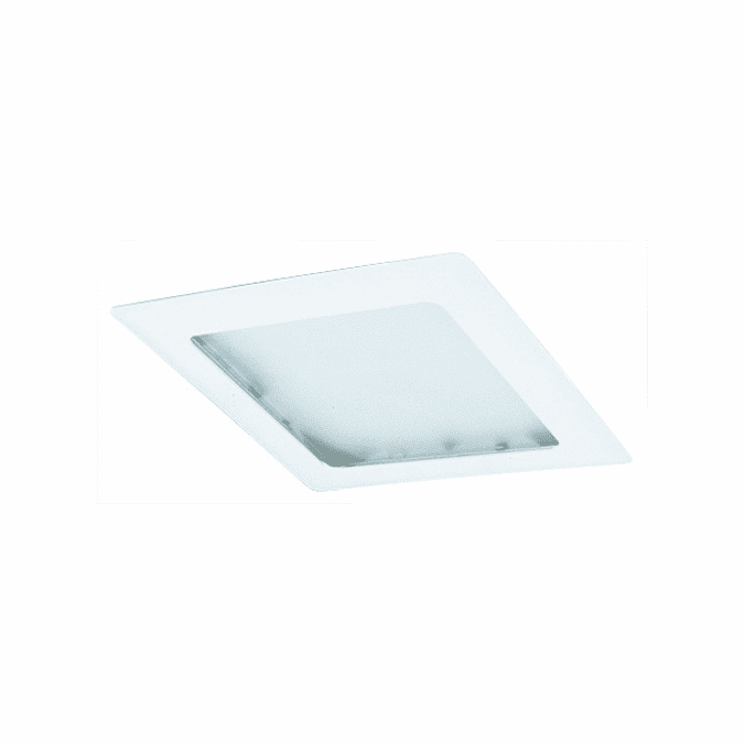 Elco EL10W Contemporary White Medium Base 8" Recessed Light Pismatic ...