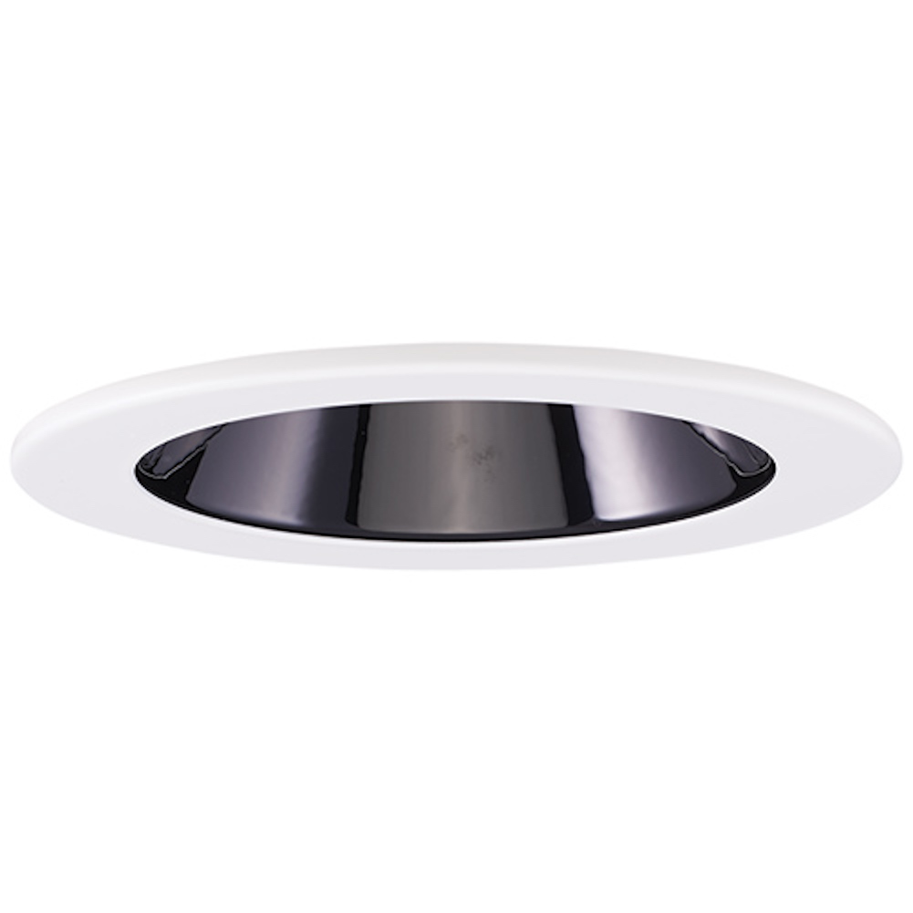 Elco EL1421B Black / White 4" Low Voltage Adjustable Ceiling Can Light ...