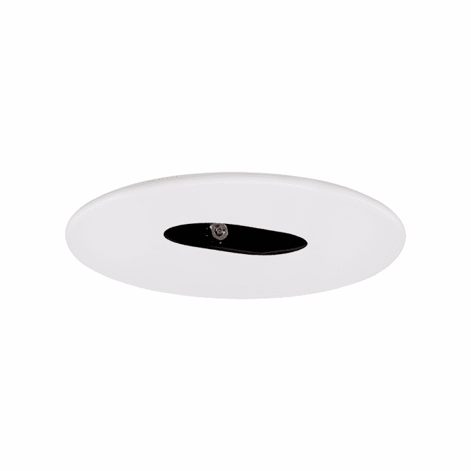 Elco EL1430W Contemporary White 4" Adjustable Slot Aperture Recessed ...