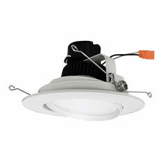 Elco EL662CT3W White 6" Square Insert Reflector LED Down Light Trim ...