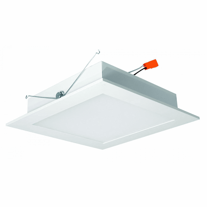 Elco EL881CT5W Modern White LED 8 Inch Square Retrofit Insert - ELC ...