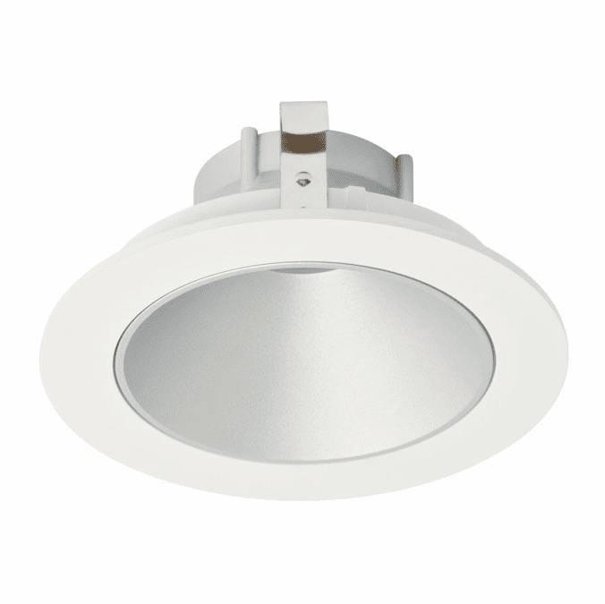 Elco ELK4118H Pex Modern Haze with White Ring 4 Inch Round Deep Ceiling ...