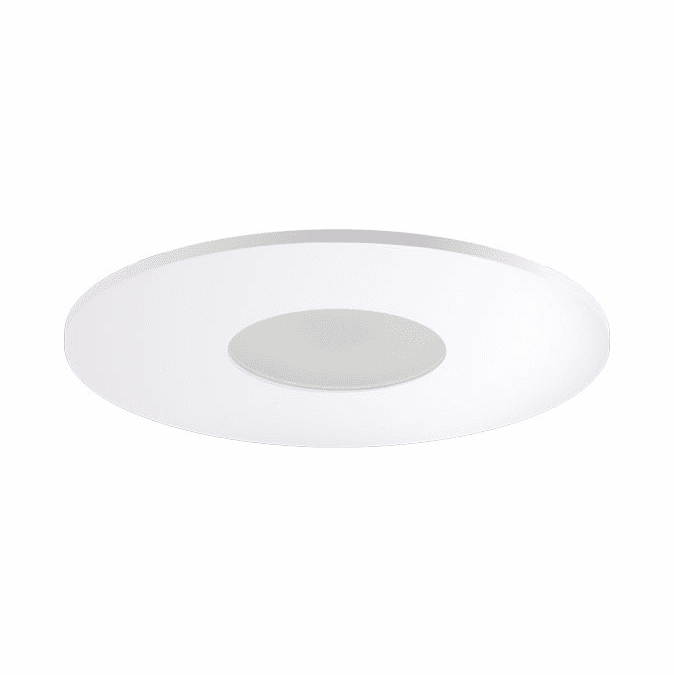Elco ELK4125W Pex Contemporary White 4" Round Adjustable Pinhole ...