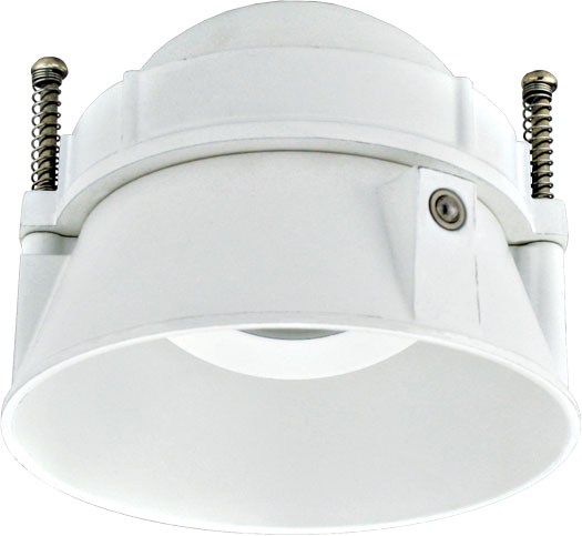 Elco ELK415W Pex Contemporary White Pex 4 Inch Round Recessed Can Light ...