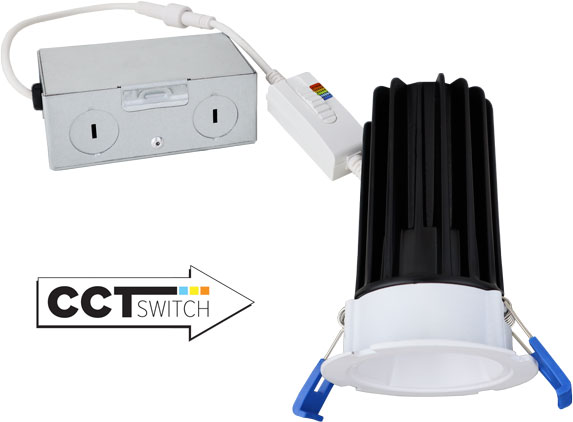 Elco ERT2HL10CT5 Elm System Contemporary Recessed LED Light 2" 1000 ...