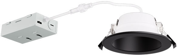 Elco ERT415CT5BB 4 Inch Inserts Contemporary Black LED 4 Inch 5-CCT ...