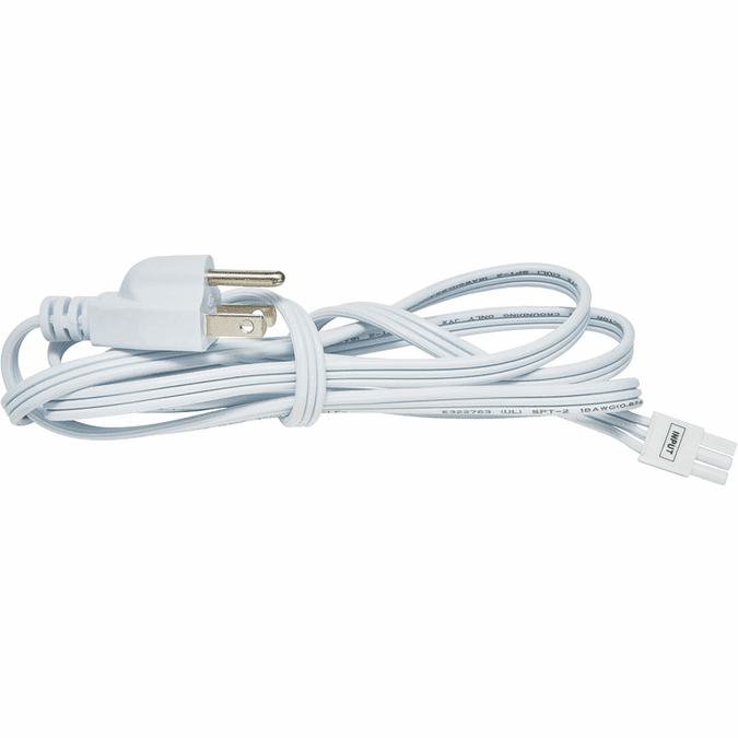Elco EUDCRD Sage Contemporary White 6' Power Cord - ELC-EUDCRD