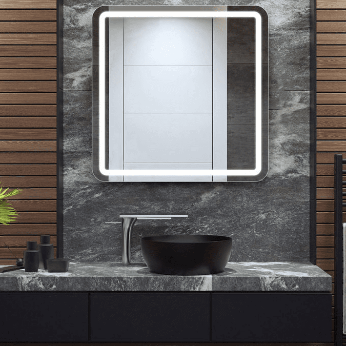 Electric Mirror ARI-3636 Aria Modern LED Square Mirror - EMI-ARI-3636