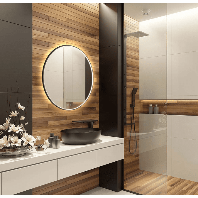 Electric Mirror BRI-30 Brilliance Modern LED Circular Mirror - EMI-BRI-30