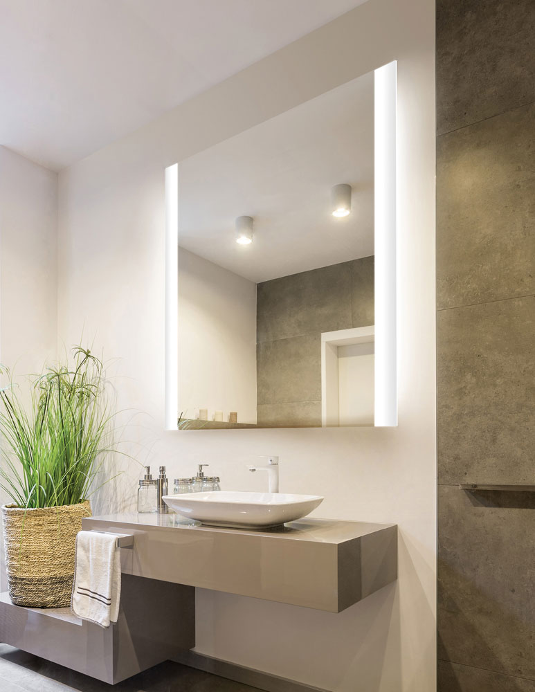 Electric Mirror INT-3642 Integrity Modern LED Rectangular Wall Mirror ...