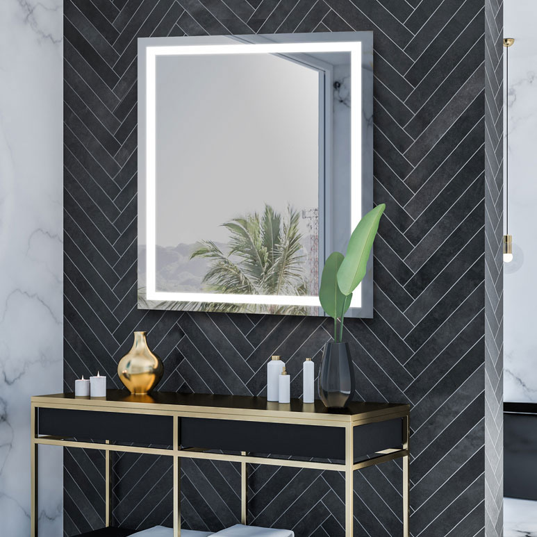 Electric Mirror INT-4236 Integrity Contemporary LED Rectangular Wall ...