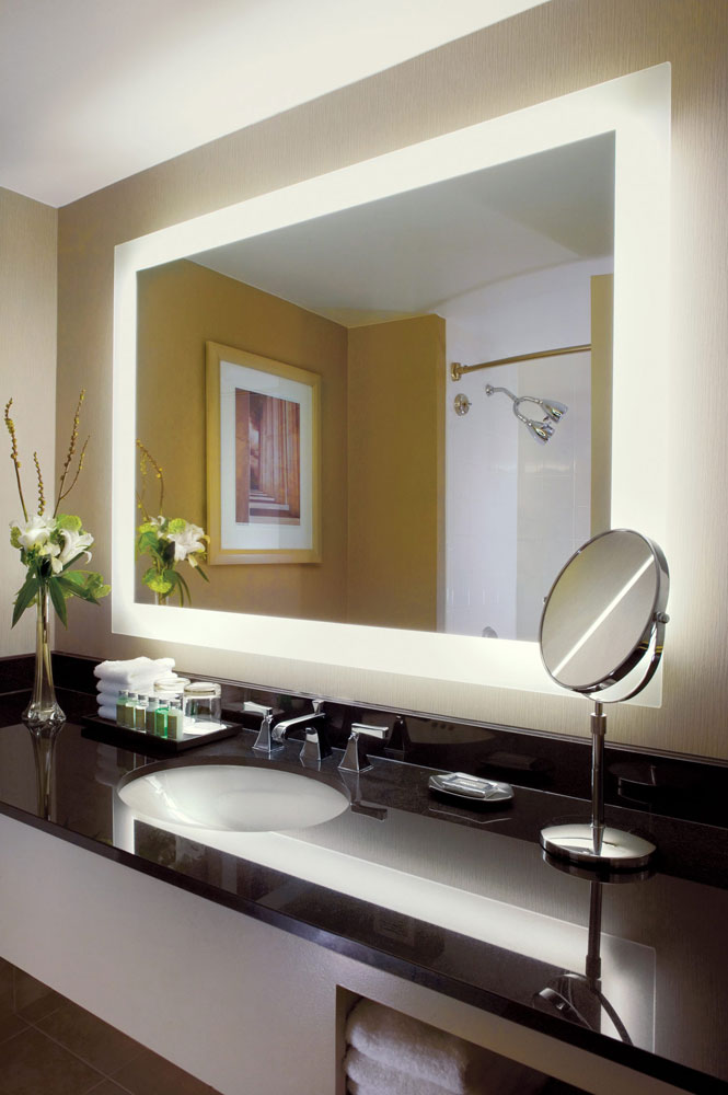Electric Mirror SIL-215-AV-6642 Silhouette Modern LED 21" Rectangular ...