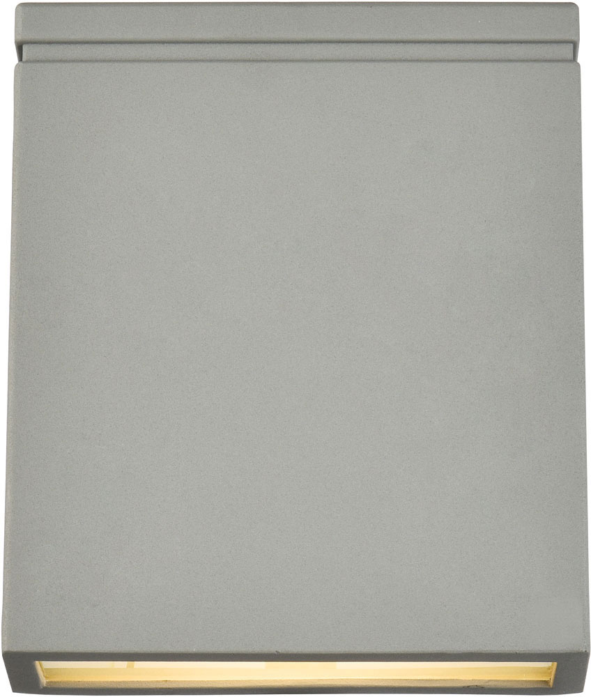 Elegant LDOD4023S Raine Modern Silver LED Exterior Sconce Lighting ...