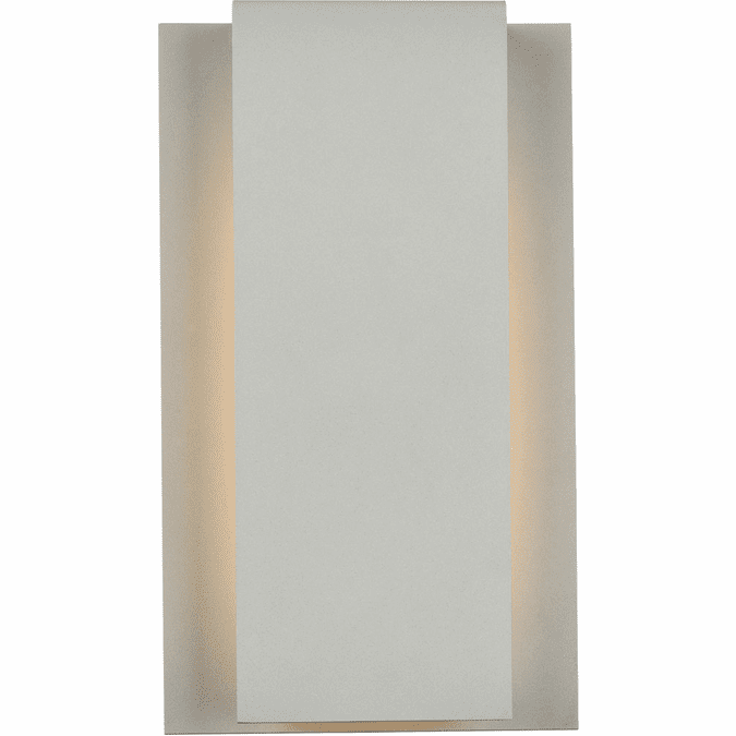 Elegant LDOD4033S Raine Contemporary Silver LED Outdoor Wall Lighting ...