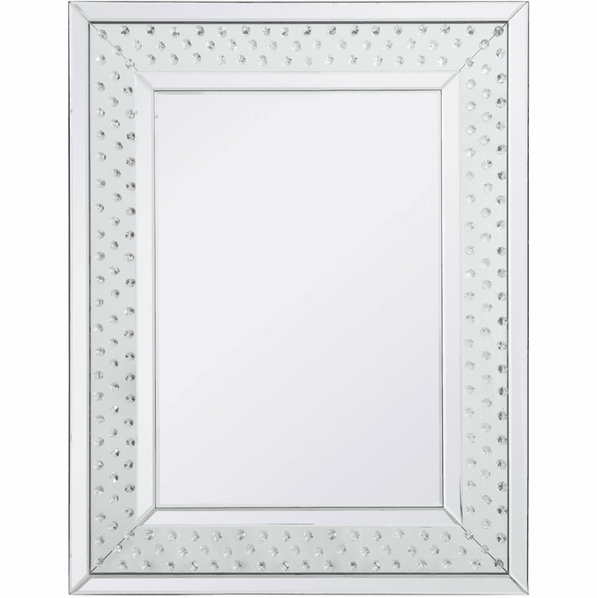 Elegant MR912836 Sparkle Contemporary Clear Mirror - ELE-MR912836