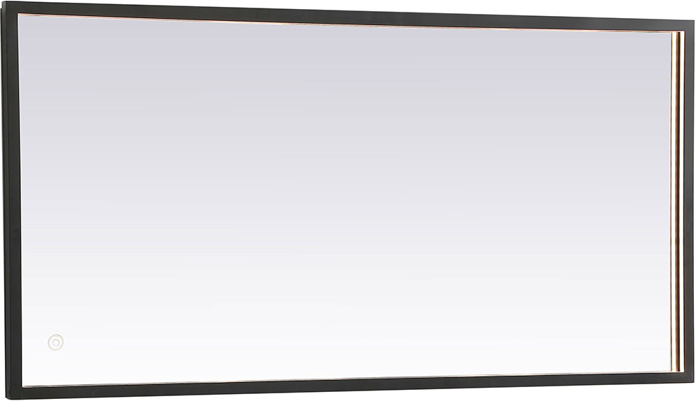 Elegant MRE62030BK Pier Black LED Mirror - ELE-MRE62030BK