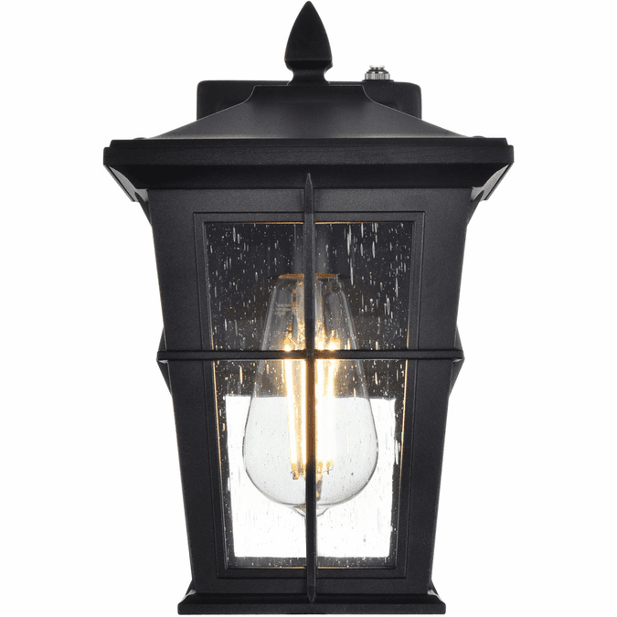Elegant OD337W12BK Bodine Modern Black Outdoor Wall Sconce Light - ELE ...