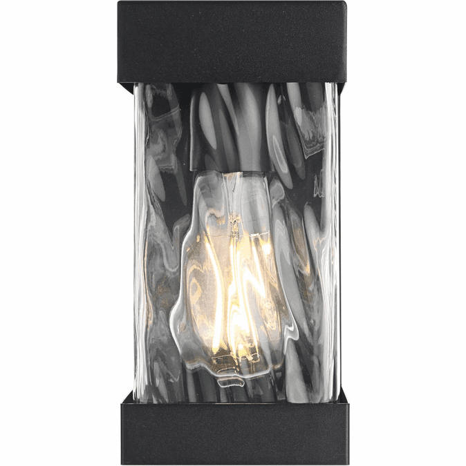 Elegant OD372W9BK Thompson Modern Black Exterior Wall Sconce - ELE ...