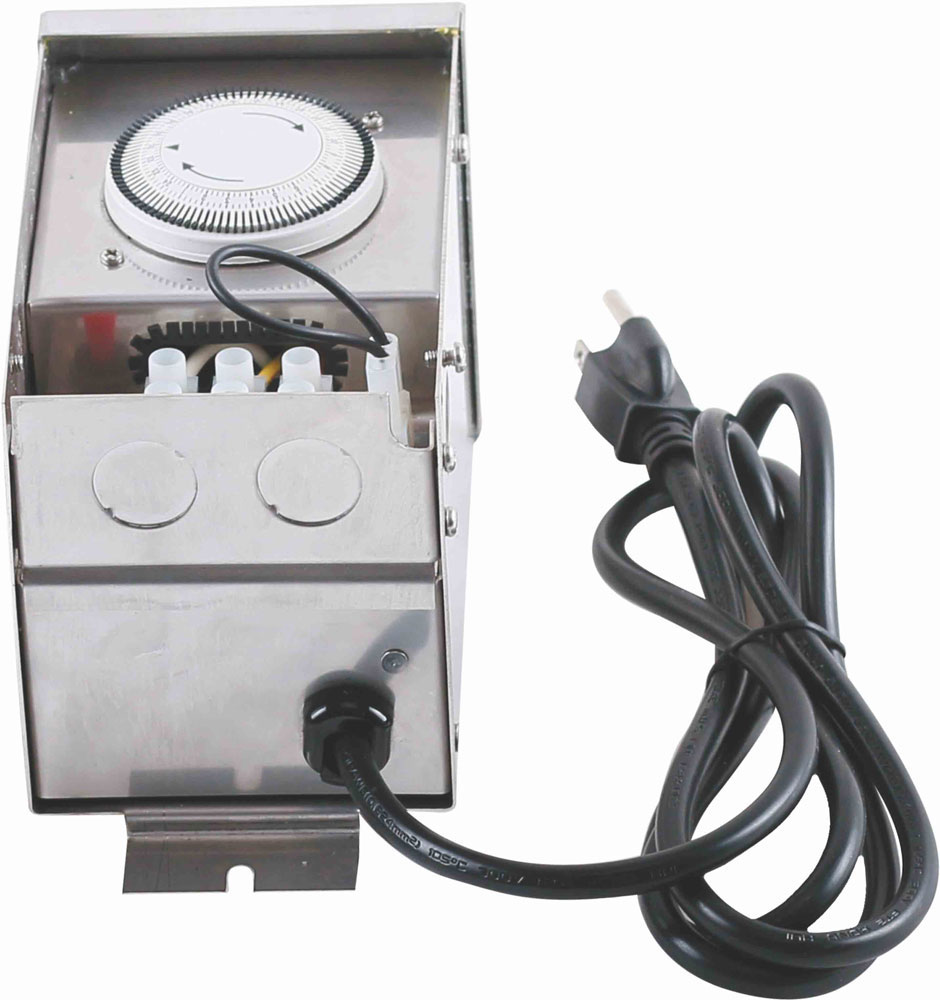 Elegant TF75WST Modern Stainless Steel Outdoor Transformer - ELE-TF75WST