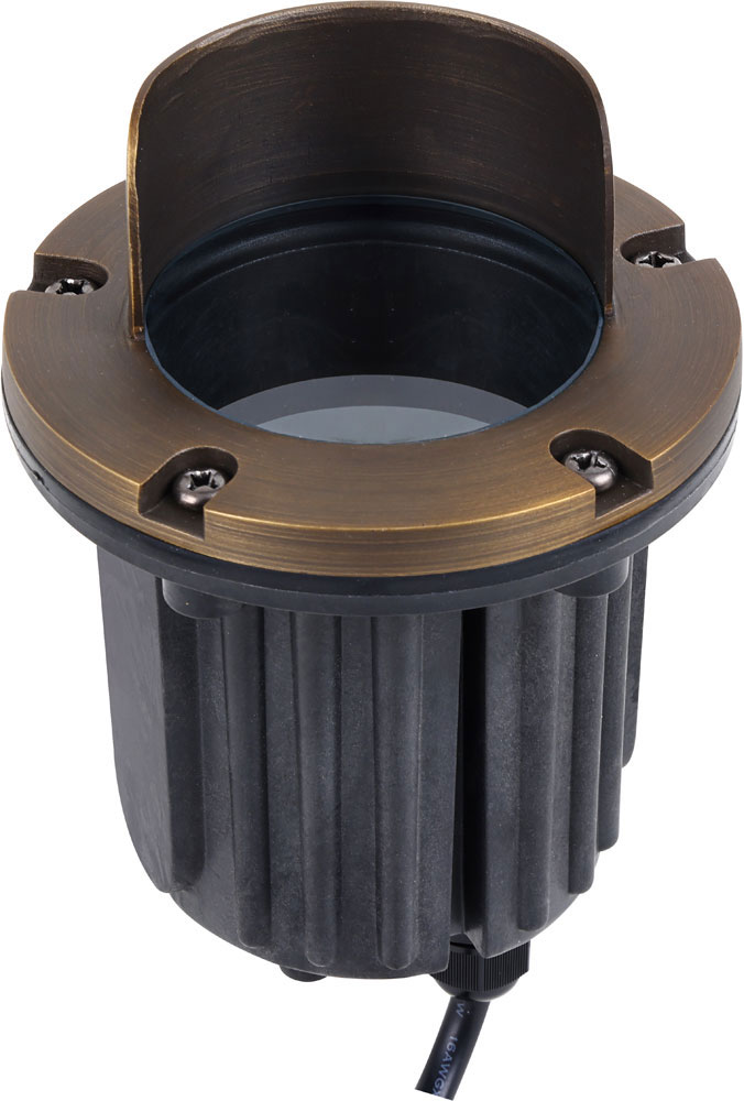 Elegant W123 Aera Contemporary Antique Brass Landscape Well Light - ELE ...