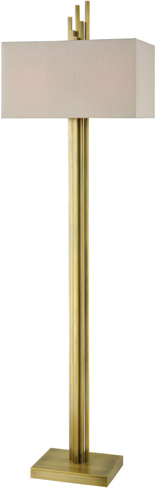 Elk Home D3939 Azimuth Contemporary Antique Brass LED Floor Lamp ...