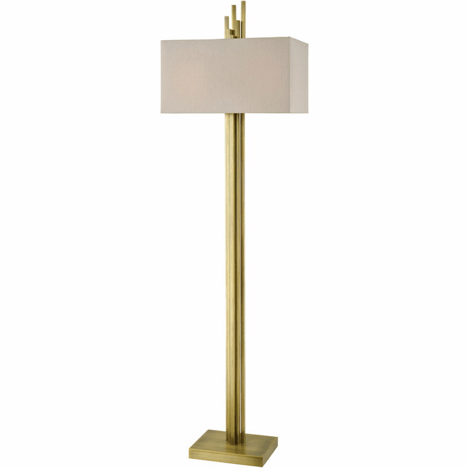 Elk Home D3939 Azimuth Contemporary Antique Brass LED Floor Lamp ...